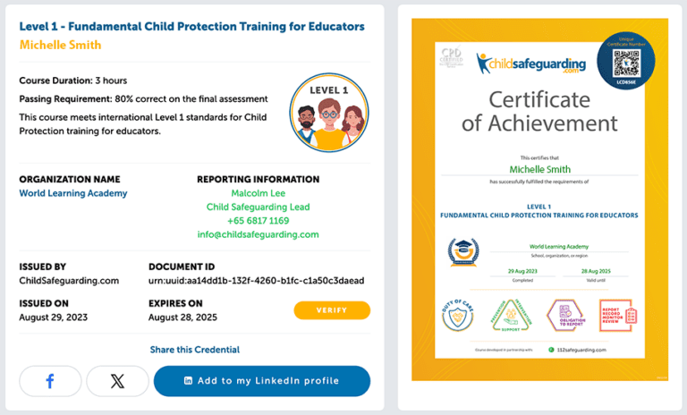 Child Protection Training for Adults Working with Children ...